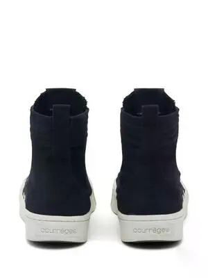 COURREGES Canvas 01 High-top Sneakers