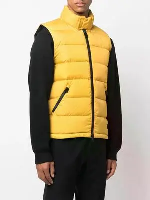 Aspesi Padded Down Gilet - Yellow