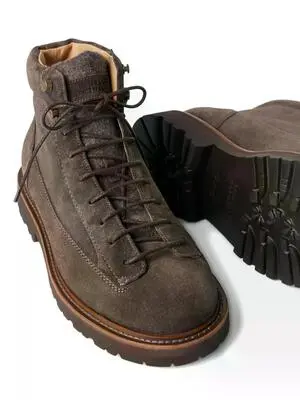 Brunello Cucinelli Suede Hiking Boots