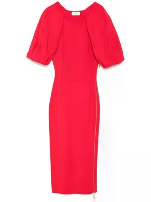Elisabetta Franchi Zip-detail Midi Dress