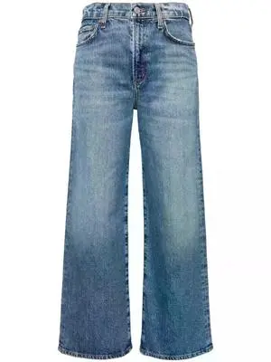 AGOLDE Harper Cropped Jeans - Blue