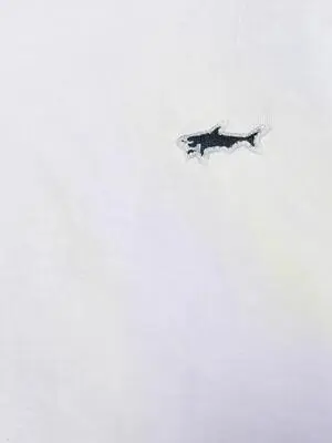Paul & Shark Shark Motif T-shirt - White