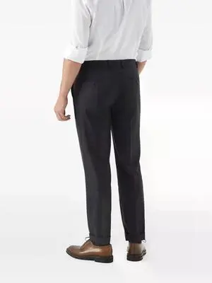 Brunello Cucinelli Tapered-leg Wool Trousers