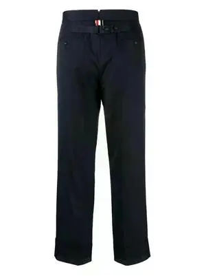Thom Browne Tailored Cropped Trousers - Blue