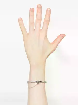 Eddie Borgo Pavé Thin Safety Chain Bracelet