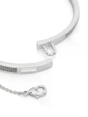 Eddie Borgo Pavé Thin Safety Chain Bracelet