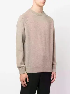 DRUMOHR Crew-neck Cashmere Jumper - Neutrals