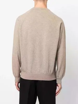 DRUMOHR Crew-neck Cashmere Jumper - Neutrals