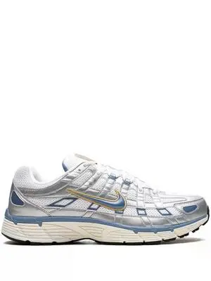 Nike P-6000 Metallic Sneakers - White