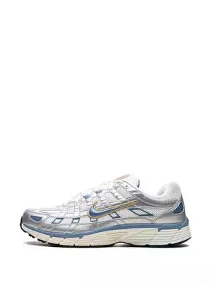 Nike P-6000 Metallic Sneakers - White
