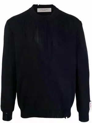 GOLDEN GOOSE Distressed Round Neck Sweatshirt