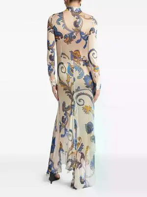 Etro Floral Print Shirt Dress