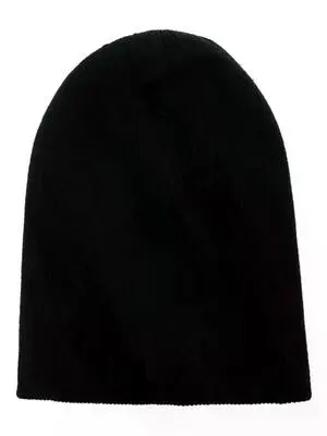 Boris Bidjan Saberi Ribbed Cotton Beanie - Black