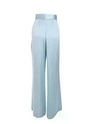Zimmermann Pleated Silk Trousers