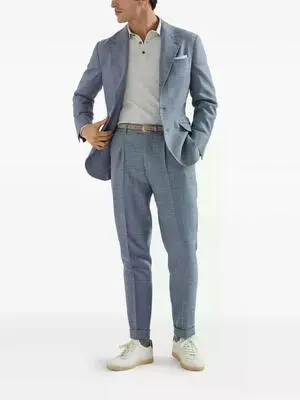 Brunello Cucinelli Houndstooth Trousers