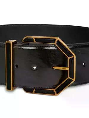 Etro Leather Belt - Black