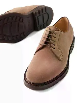 Brunello Cucinelli Suede Lace-up Shoes