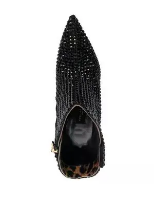 Philipp Plein Gothic Plein 80mm Leather Boots