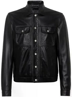 Dsquared2 Biker Leather Jacket
