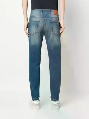 PT TORINO Washed Fitted Jeans