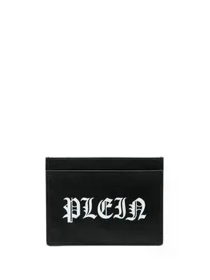 Philipp Plein Logo Print Cardholder - Black