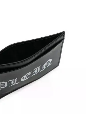 Philipp Plein Logo Print Cardholder