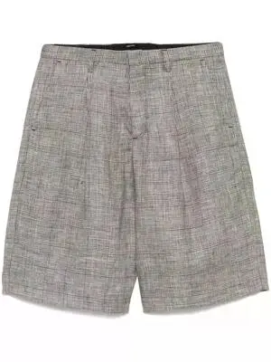 R13 Jumbo Plaid Shorts