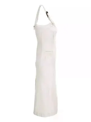 Versace Buckle-detail Dress