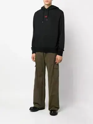 424 Logo-embroidered Drawstring Hoodie