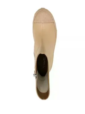 Camper Traktori Leather Boots - Neutrals