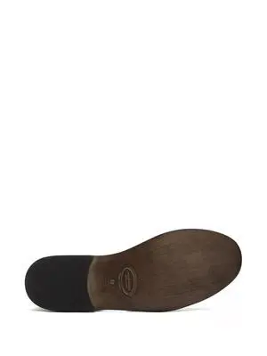 SCAROSSO Apollo Leather Sandals - Brown