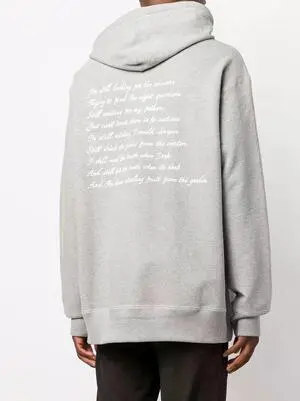 Junya Watanabe Slogan-print Cotton Hoodie