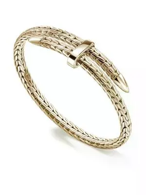 John Hardy 14kt Yellow Spear Flex Cuff Bracelet