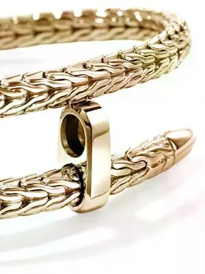 John Hardy 14kt Yellow Spear Flex Cuff Bracelet