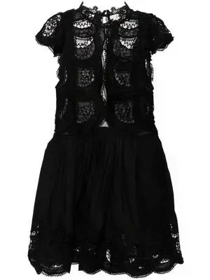 Sea Drea Flutter Sleeve Dress