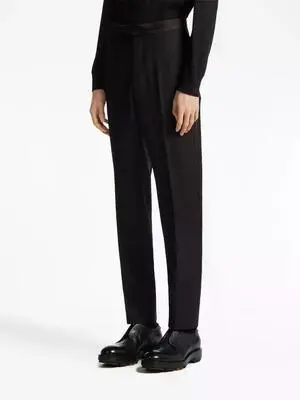 Zegna Wool-mohair Tailored Trousers