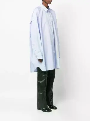 MAISON MARGIELA Pinstriped Poplin Shirt