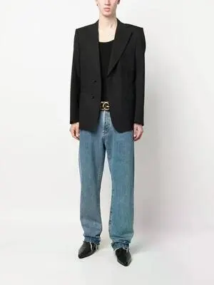 Dolce & Gabbana Sicilia-fit Double-breasted Blazer - Black
