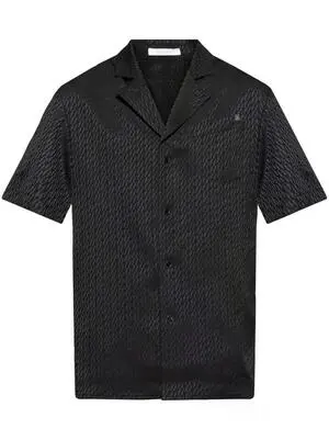 Helmut Lang Modest Jacquard Shirt - Black