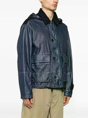 C.P. COMPANY Rafia Mille Jacket - Blue