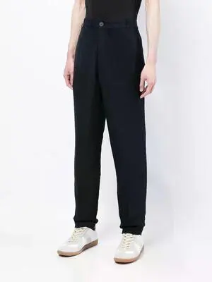Armani Exchange High-rise Tapered Trousers