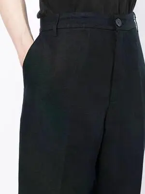 Armani Exchange High-rise Tapered Trousers