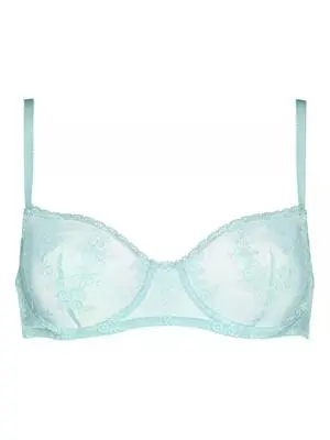 ERES Fleurette Demi-cup Bra Blue