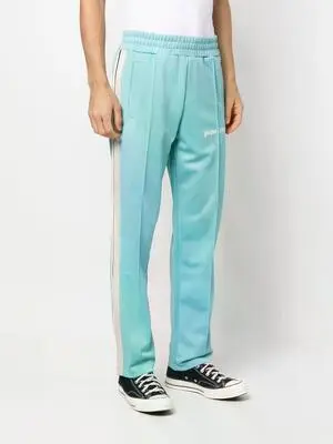 Palm Angels Logo-print Track Pants - Blue