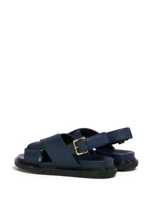 Marni Leather Slingback Sandals