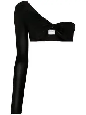 COURREGES Twist-detail One-shoulder Top