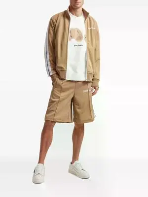 Palm Angels Logo-print Track Jacket - Neutrals