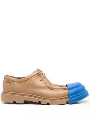 Camper Junction Contrasting-toecap Brogues - Brown