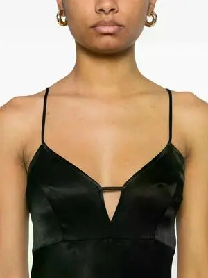 TWINSET Satin Maxi Dress