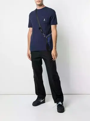 PALACE X Ralph Lauren Waffle Pocket Tee - Blue